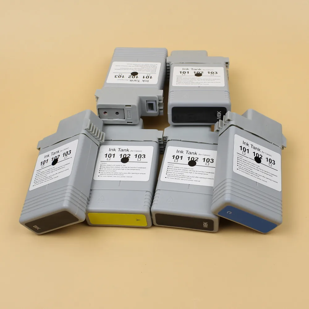 Pfi102 Ink Cartridge For Canon Plotter Ipf510/ipf610/ipf710/ipf605 ...