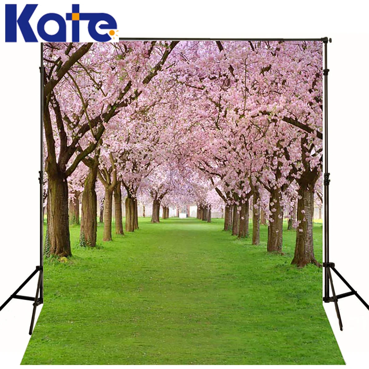 KATE Photography Backdrops Spring Backgrounds Newborn Green Lawn Floral ...