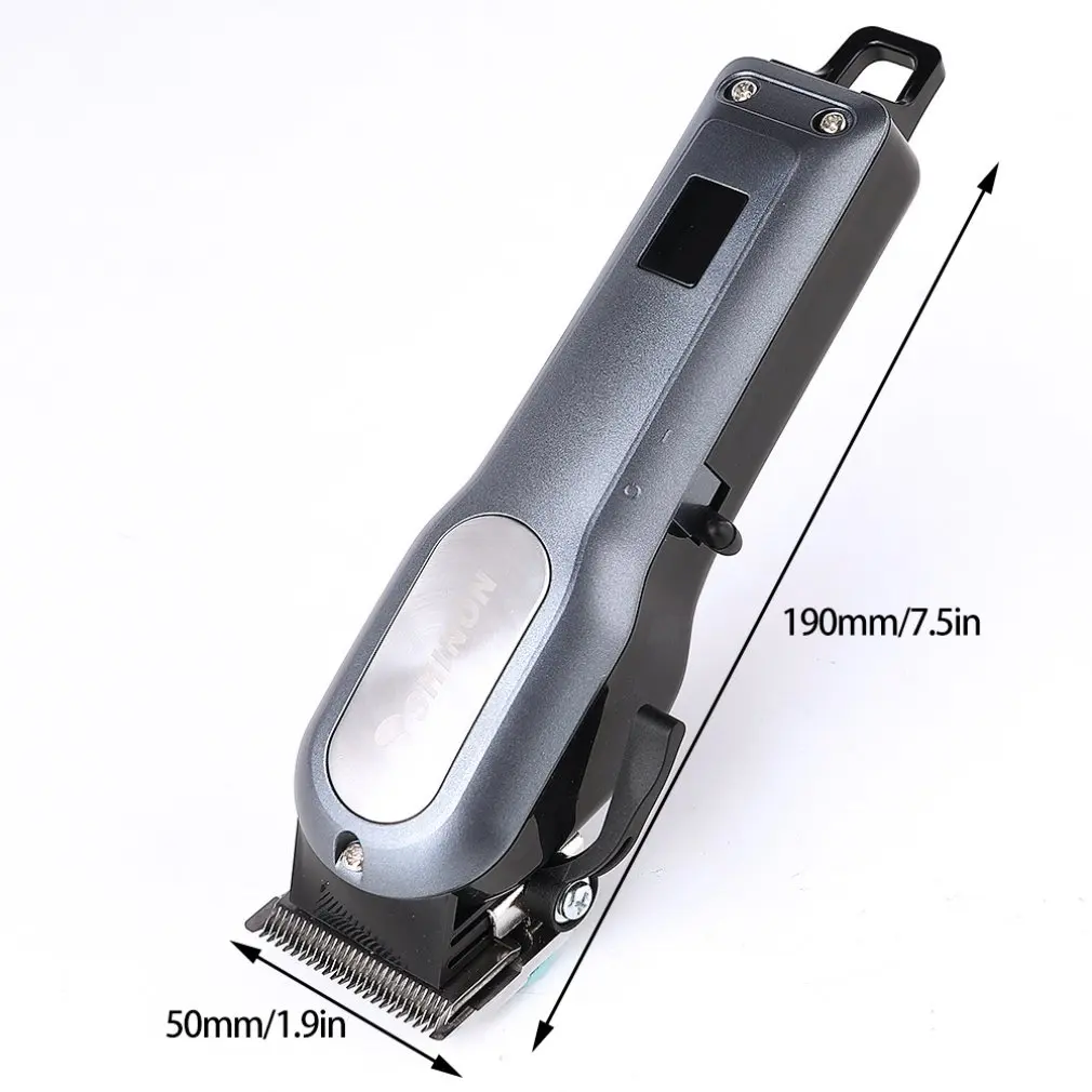 SH-1888 Hair Clipper Digital Display Rechargeable Electric Hair Cutter ...
