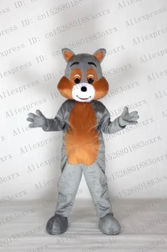 Grey Squirrel Chipmunk Chipmuck Chippy Eutamias Mascot Costume Cartoon ...