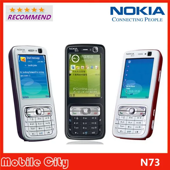 Original Refurbished Nokia N73 Factory Unlcoked Mobile Phone Camera 3 ...