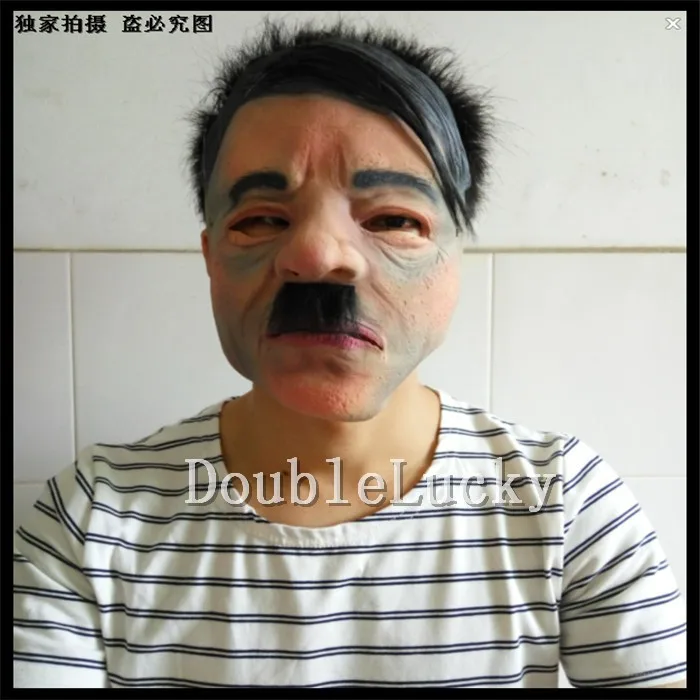 Hot Sale Men Latex Mask Goblins Big Nose Horror Mask Creepy Costume ...