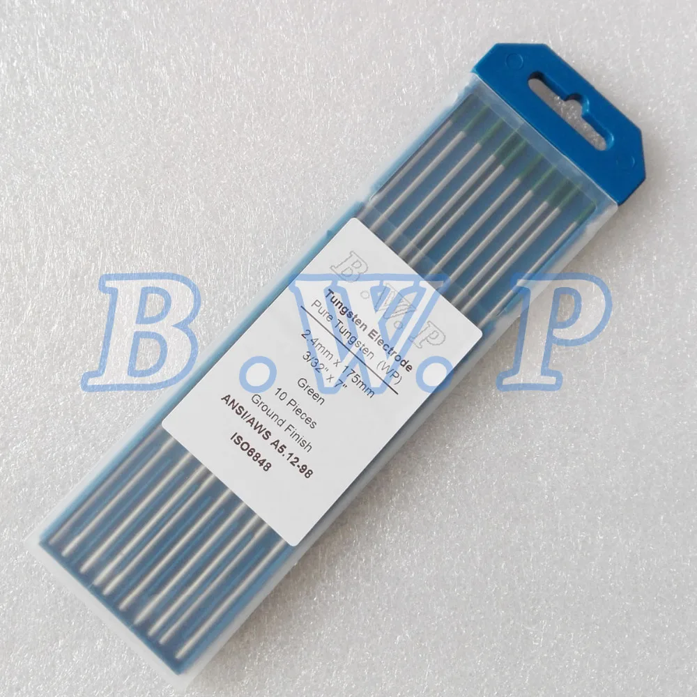 10pk Argon Gas Shield Ac Tig Welding Electrode Welder Rod Wp Pure ...