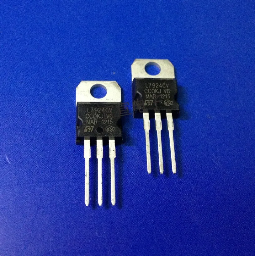 10PCS The new L7924CV three terminal voltage regulator power supply ...