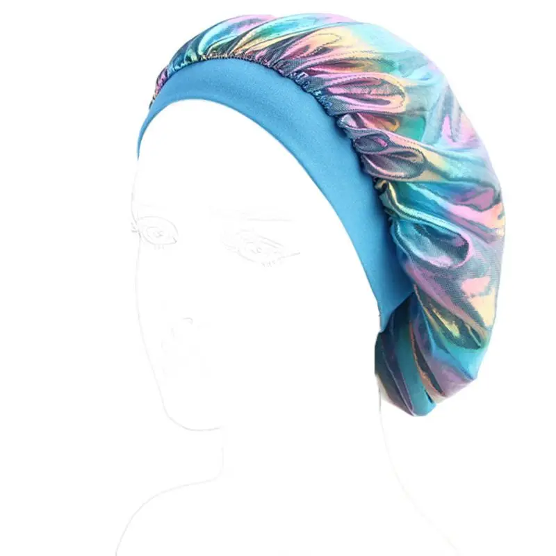 Elastic Rainbow Pride Glitter Bonnet - Queerks™