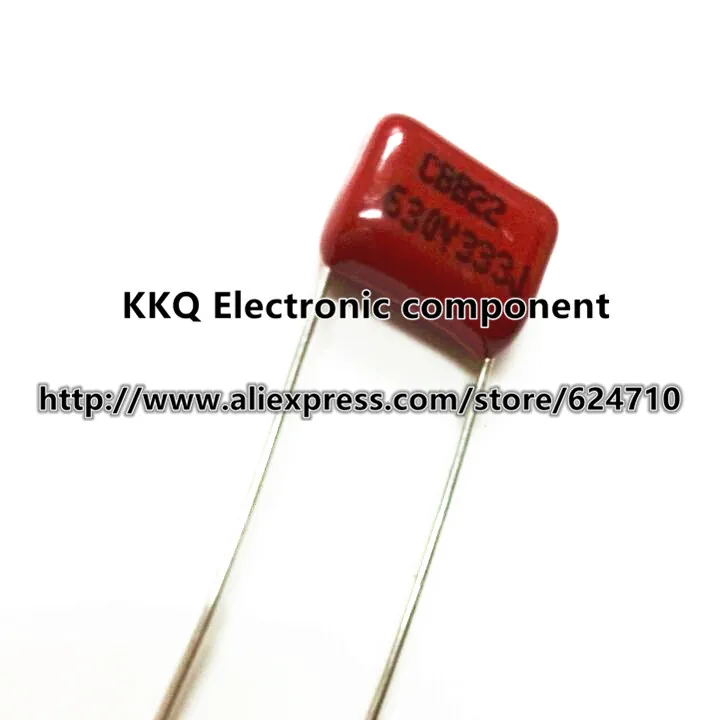 100PCS CBB capacitor CBB22 630V 333 33NF pitch 10MM Polypropylene Film ...