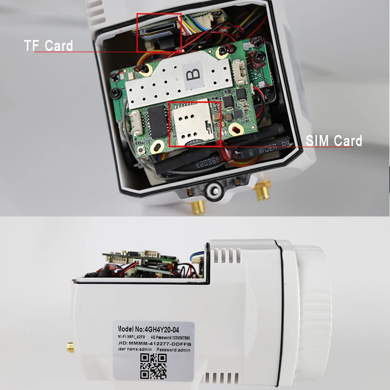 4G 3G SIM Card Camera Wifi Outdoor PTZ HD 1080P Bullet Camera Wireless ...