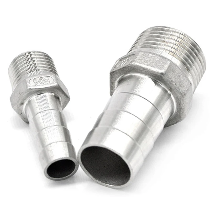 2PCS-1-8-304-Stainless-Steel-Pipe-Fitting-Hose-Hoops-Lathedog-Embrace ...