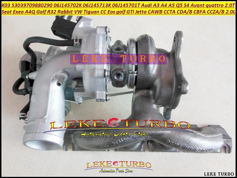 Турбо 53039700290 Для Audi A4 A5 Q5 S4 Avant quattro Для Seat Exeo A4Q ...