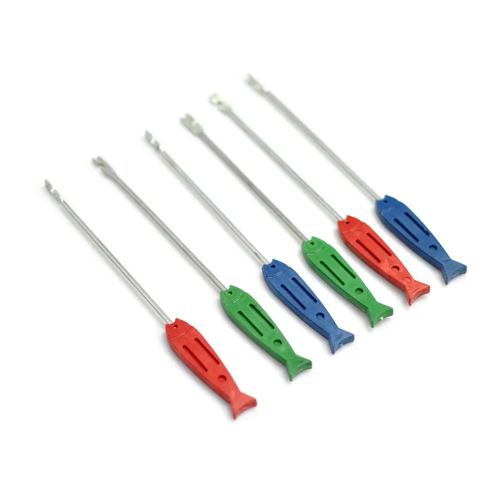 2PCS Fish Shape Hook Detacher Extractor Remove Small Fishing Tools Carp ...