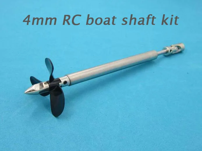 Free Shipping DIY RC Boat Model Shaft Kit 4mm Motor Drive Shaft w ...