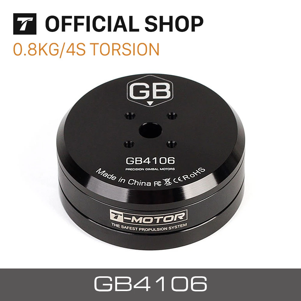 T motor yüksek tork düşük hız Gimbal Motor GB4106 KV53 için DJI bölümü ...