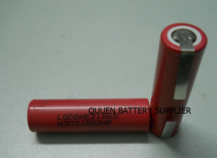 (50pcs/lot free shippping to USA EU) LG HE2 Chem 18650 ICR18650HE2 30A ...