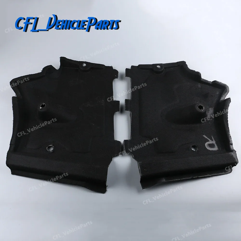 คู่ชั้นรางด้านหน้า SHIELD แผง L + R 4G0825202A 4G0825201B สำหรับ Audi ...