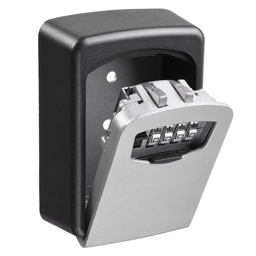 Multifunctional 4 Digit Combination Key Lock Box Wall Mount Safe multifunctional-4-digit-combination-key-lock-box-wall-mount-safe