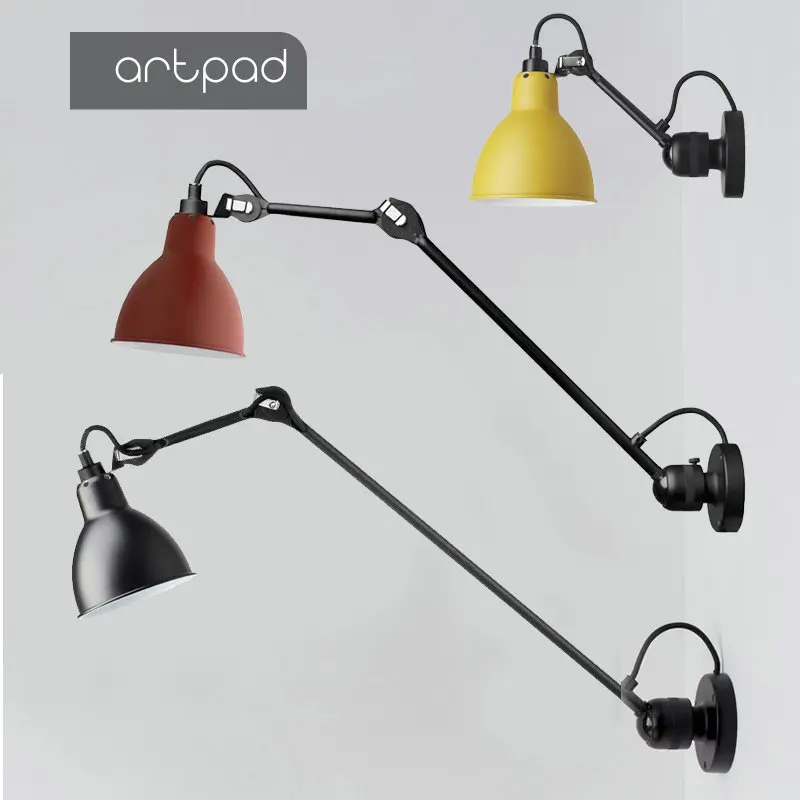 Modern-Long-Arm-Lamp-Creative-Decoration-Home-Bedside-Light-Fixture ...