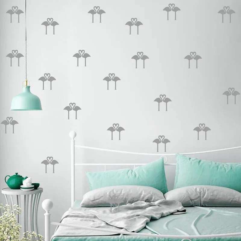 1 set Cute Wall Stickers Removable Wall papers Poster Cartoon Heart ...