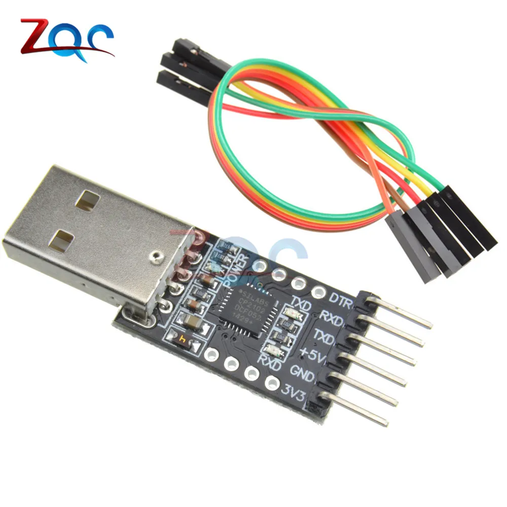 Cp2102 Usb 2 0 To Ttl Uart Module For Arduino 6pin Serial Converter Stc