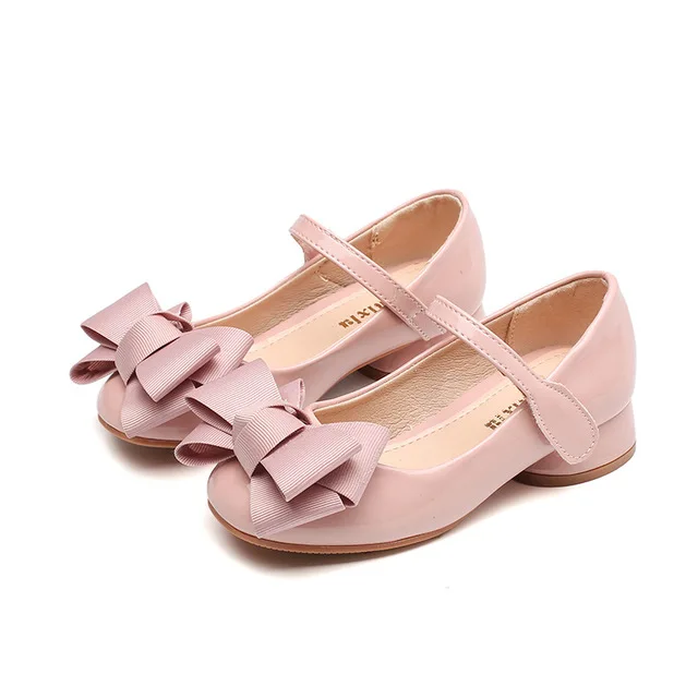 2018 Autumn Princess Baby Girls High Heeled Dress Shoes for Party Cute ...