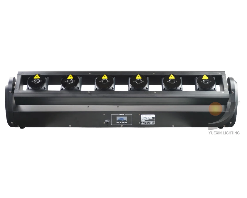 6 Individual Control Moving Head RGB Laser for Stage Show Effect Party ...