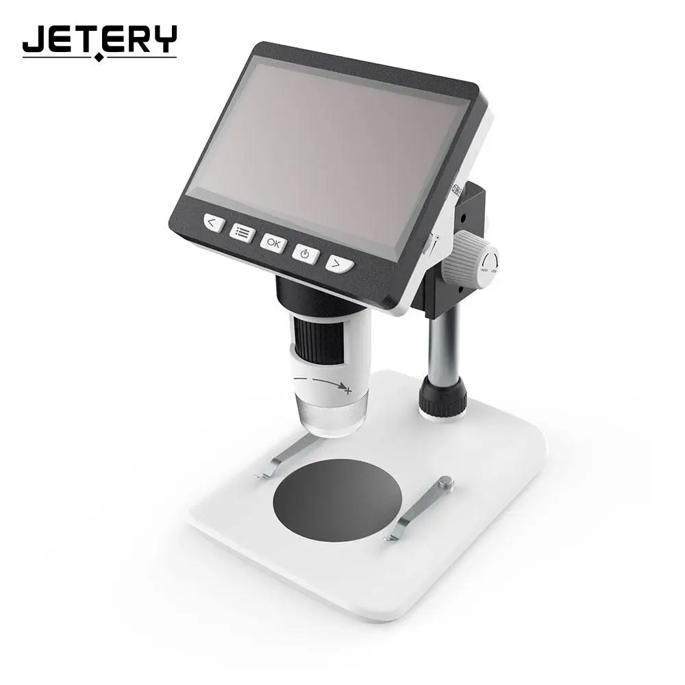 USB Digital Electronic Microscope Portable 8 LED VGA Microscope With 4. ...