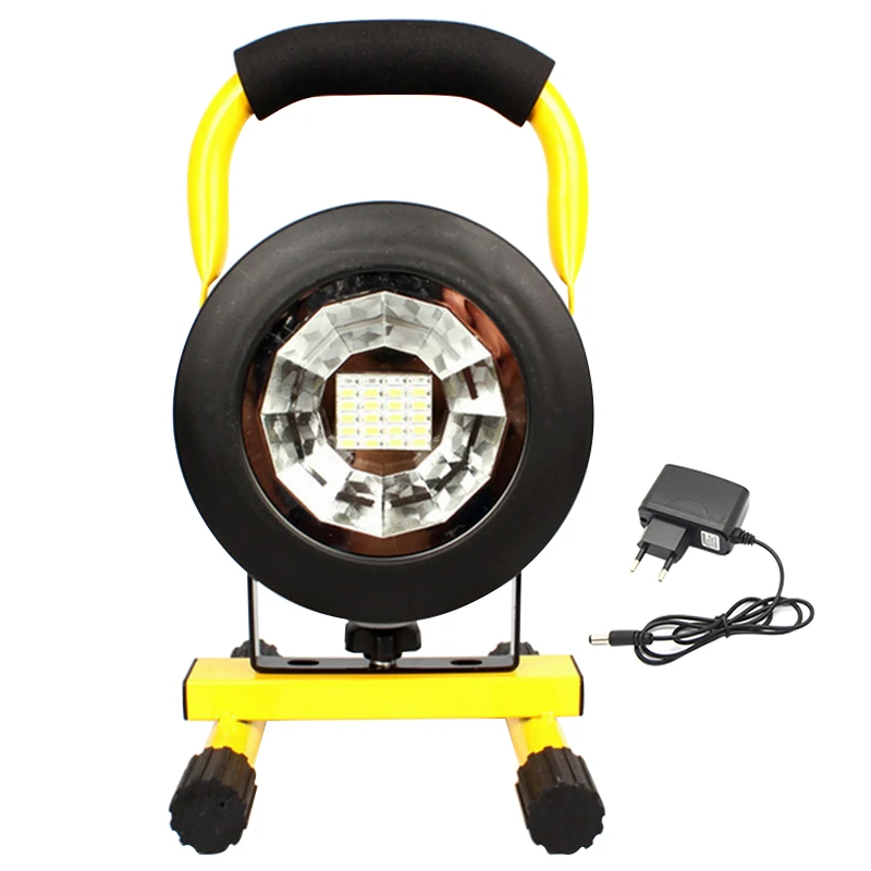 Portable Emergency Rechargeable LED Flood Light 30W 24LED Waterproof ...