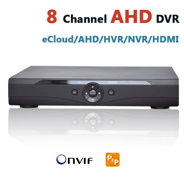 CCTV AHD DVR 8 Channel Security DVR Recorder HDMI HD AHD 720P ...