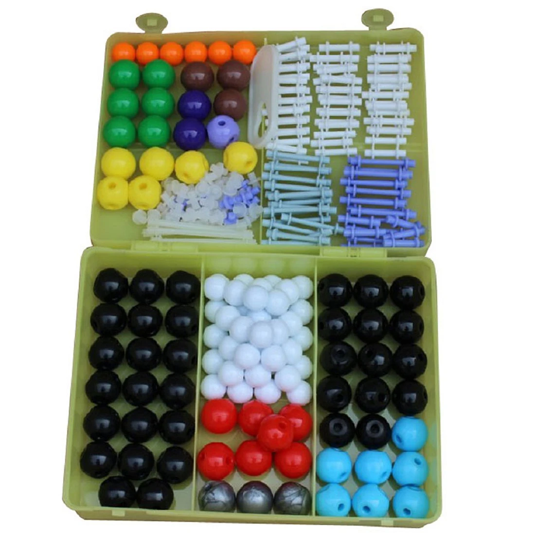 Educational Toys Scientific Inorganic Organic Chemistry Atom Molecular Models Links Team Set In