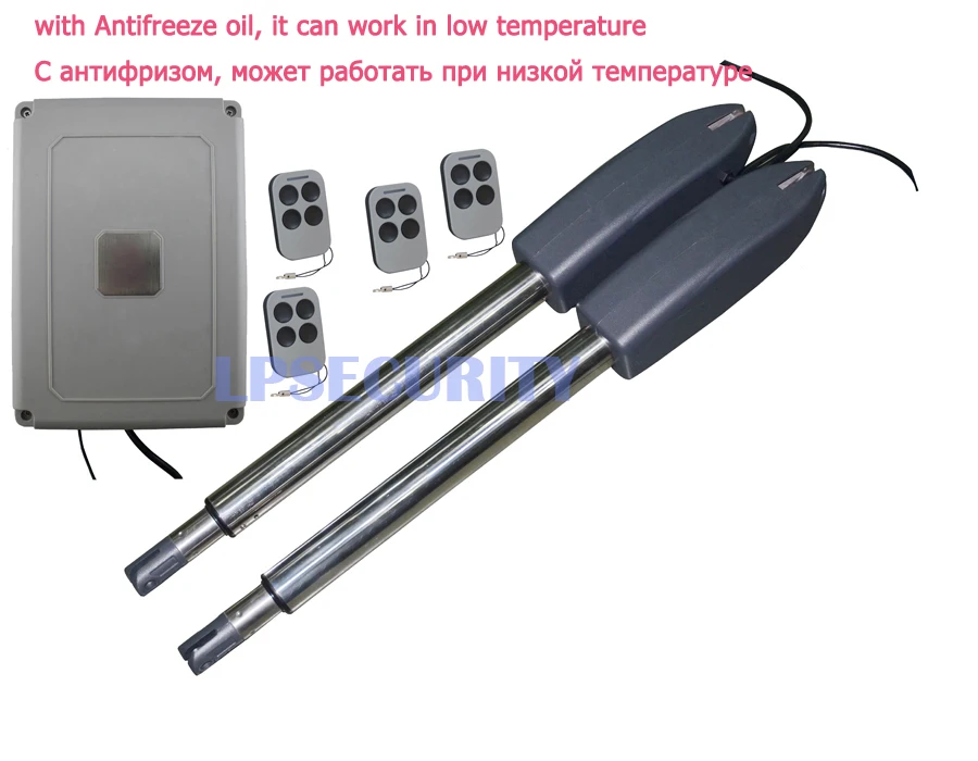 300MM run travel Arm Gate Operator Electric Swing Gate Operator with ...