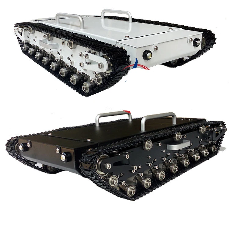 WT 500 Metal Tank Car Chassis With Metal Caterpillar Pedrail Big Size ...