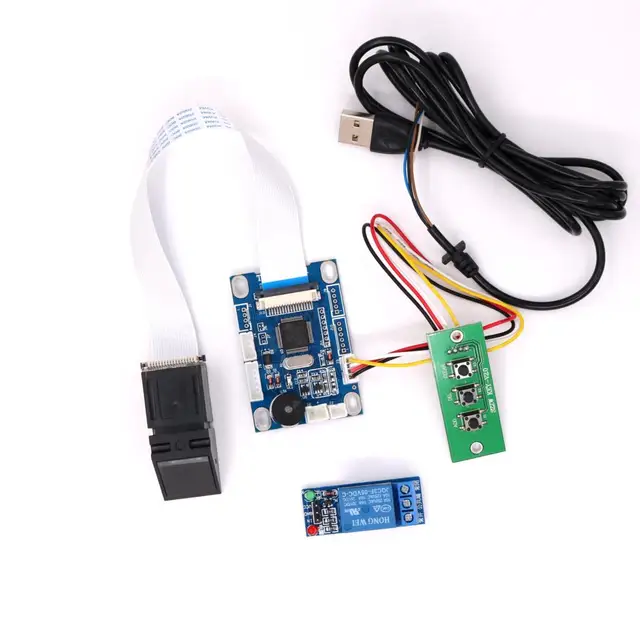 5V Biometric Fingerprint Switch Relay Output Car ignition Elevator ...