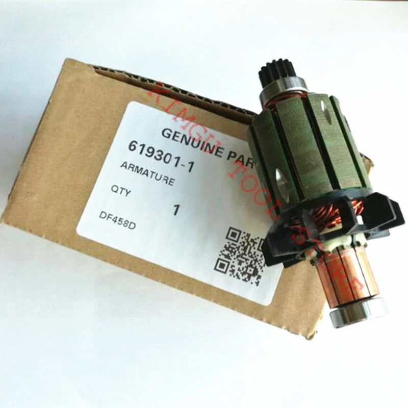 Rotor Motor 619301-1 DC18V for MAKITA 619496-0 DDF458Z DF458D DDF458RFE ...