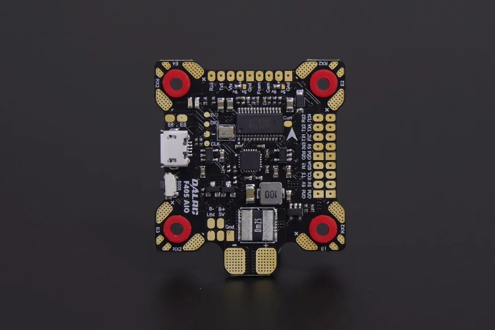DALRC F405 AIO Flight Control MCU STM32F405RGT6 Built in OSD BEC 9V/3A ...
