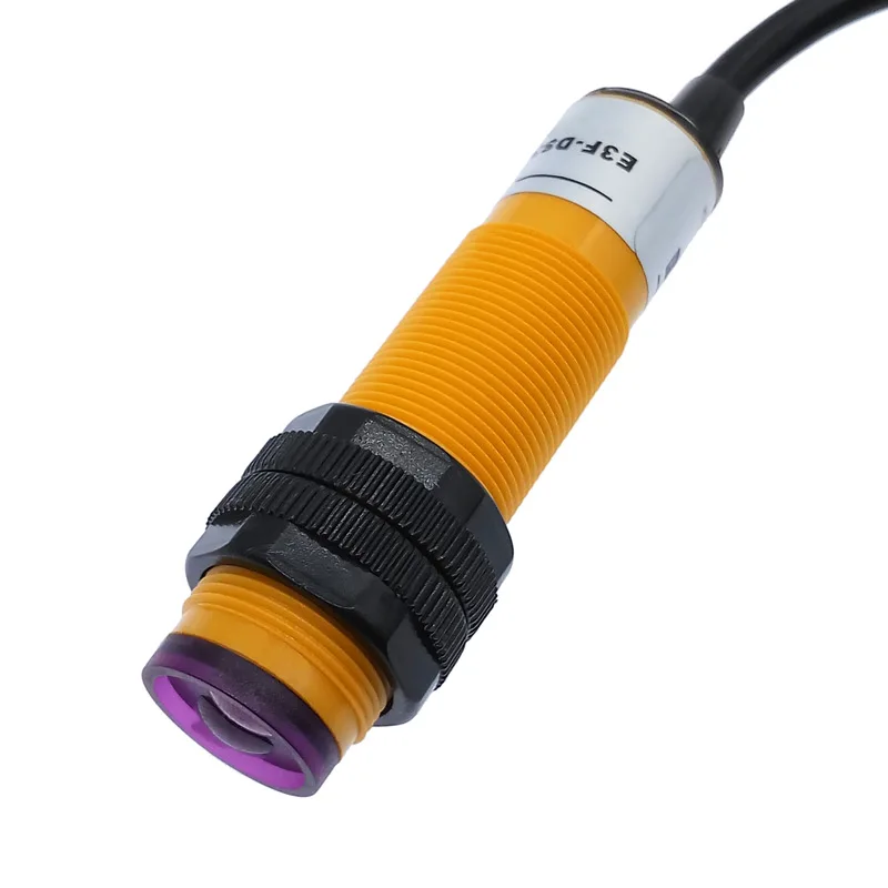 Interruptor de proximidad de E3F-DS30C4, sensor fotoeléctrico, NPN, PNP, DC5-36V, rango de ...