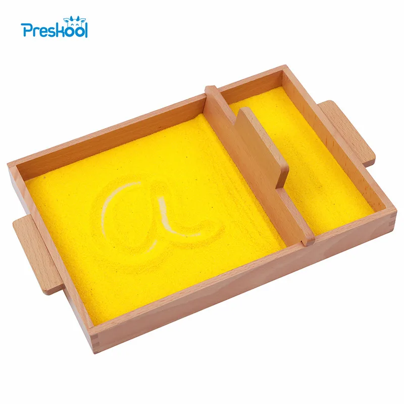 Baby Toy Montessori Sand Tray Early Childhood Education Preschool ...