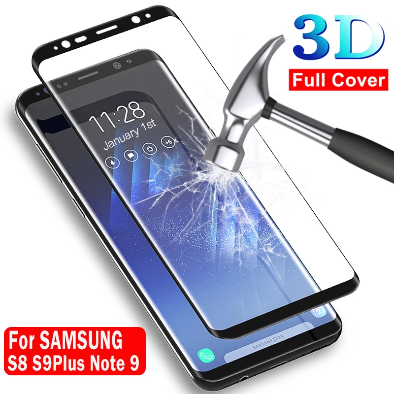 Оригинальное стекло для samsung Galaxy S8 Plus S9 Plus закаленное стекло для samsung S8 Note 9 8 ...