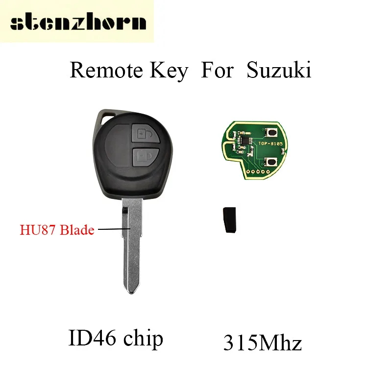 Stenzhorn 2Pcs*315Mhz Remote Key Fob For SWIFT SX4 New ALTO VITARA ...