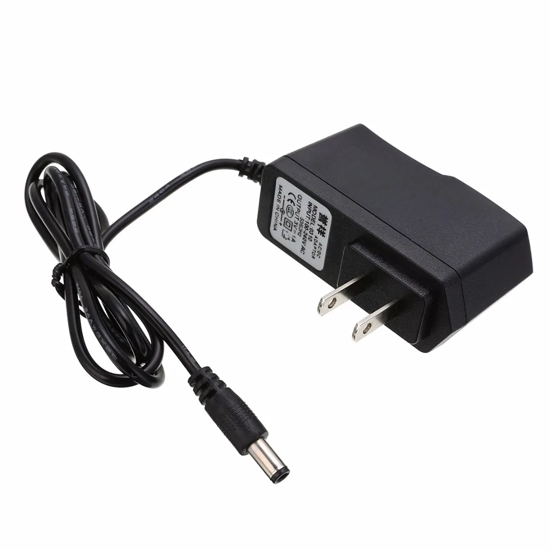 Durable 3 Volt 1A 1000mA AC Adapter to DC US Switching Power Supply ...