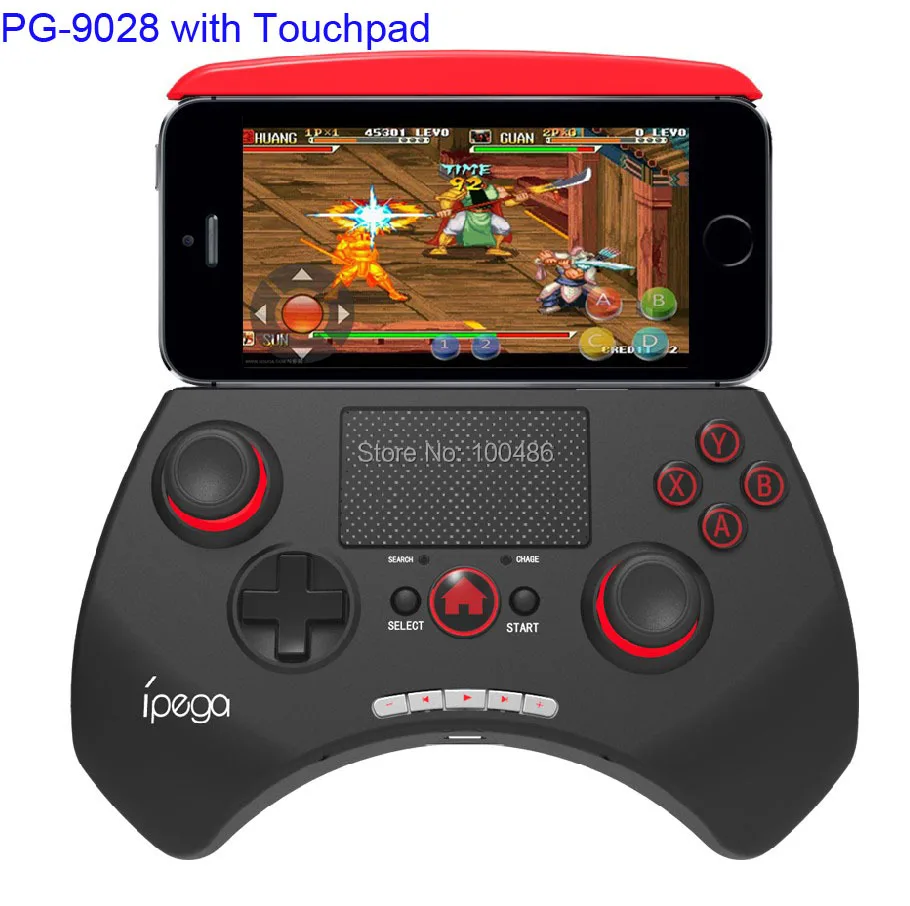 Controlador de juego gamepad joystick ipega pg 9028 bluetooth wireless ...