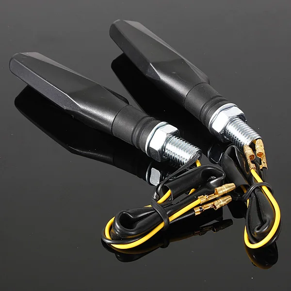 1 Pair Fashional Motorcycle Led Turn Signal Light 12 Led Flasher Light ...