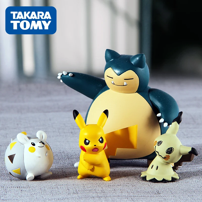 TAKARA TOMY POKEMON Japan Cartoon Anime Characters Action Figure Toys ...