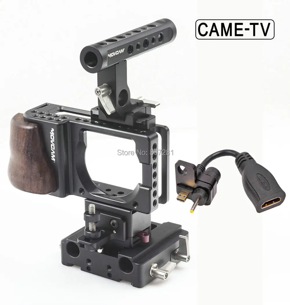 MOVCAM BMPCC Baseplate Jaula DSLR Rig Blackmagic Cámara de Cine de ...