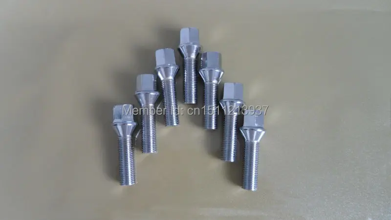 Extended Lug Bolts 28mm Shank 14mm x 1.5 Conical Cone Seat 56mm Overall ...