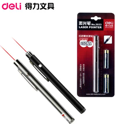 Deli 3933 Laser Pen Point Red Laserpointers Of Presentation PPT High ...