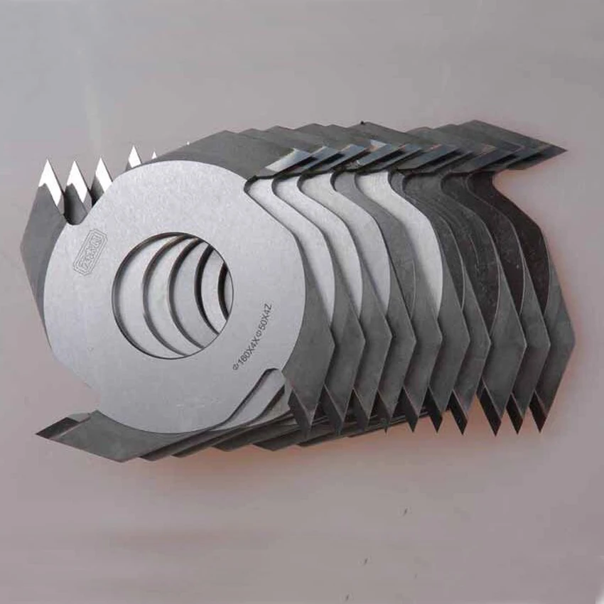 Come machine Finger Joint Cutter 160*4.0*50*4T*12mm a set with 10 pcs ...