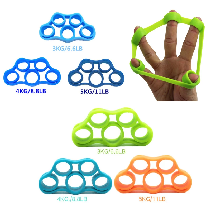 Different elasticity Finger resistance bands rubber bands,Silicone ...