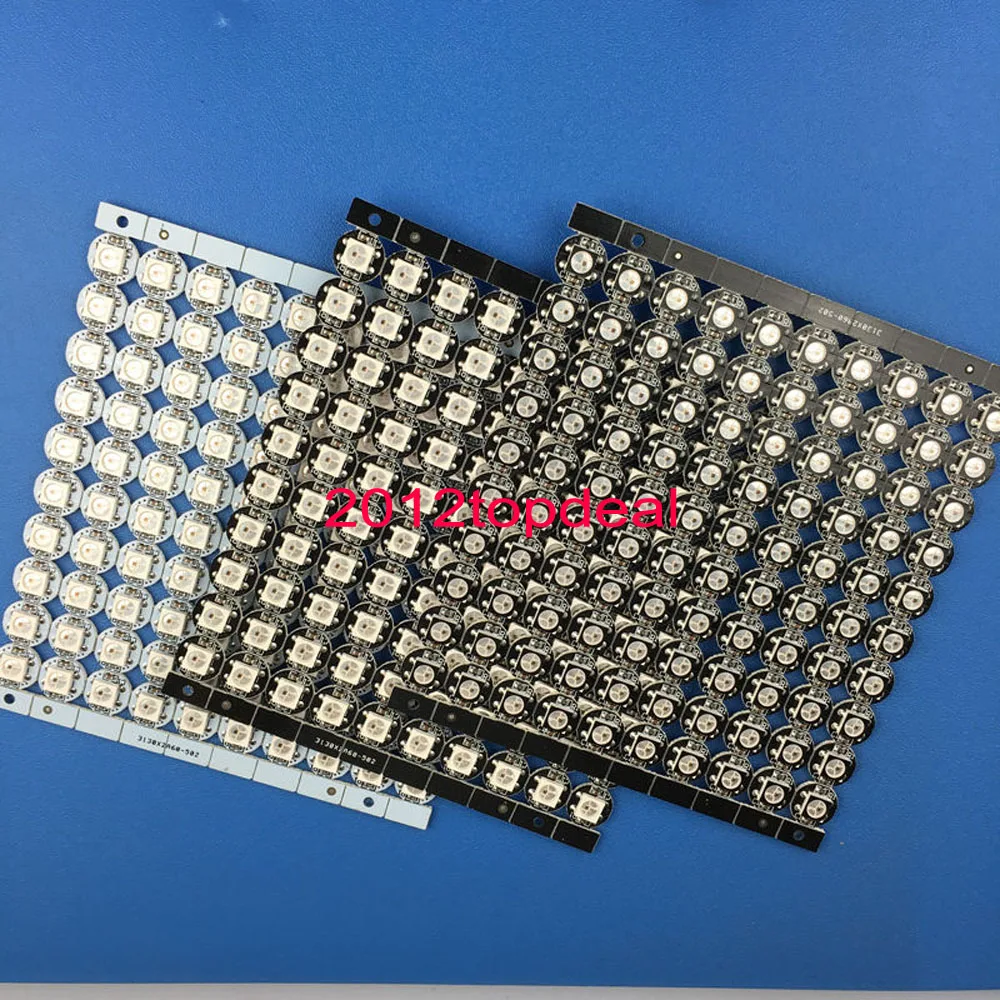 10pcs x mini board (10mm*3mm) WS2812B Heatsink 5V WS2812 built in RGB ...