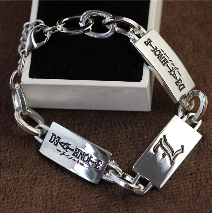 Anime Death Note Bracelets & Bangles Men Charms Jewelry Cosplay ...