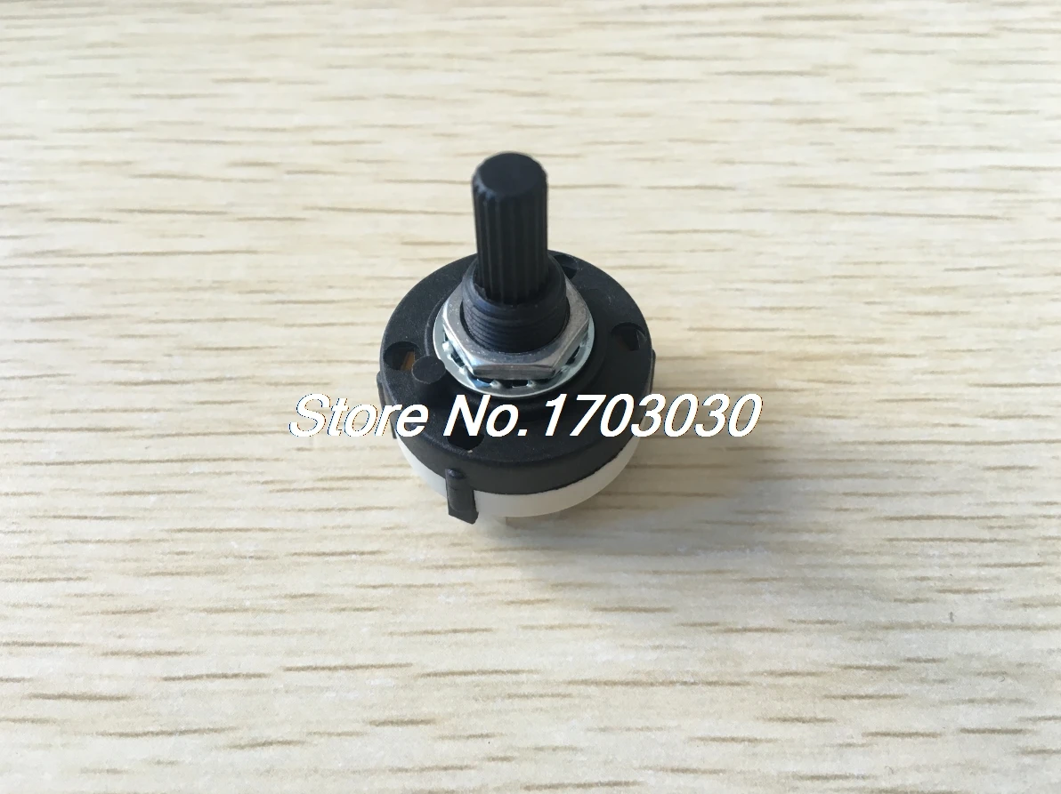 4p3t 4 Pole 3 Position 6mm Shaft Diameter Band Selector Rotary Switch ...