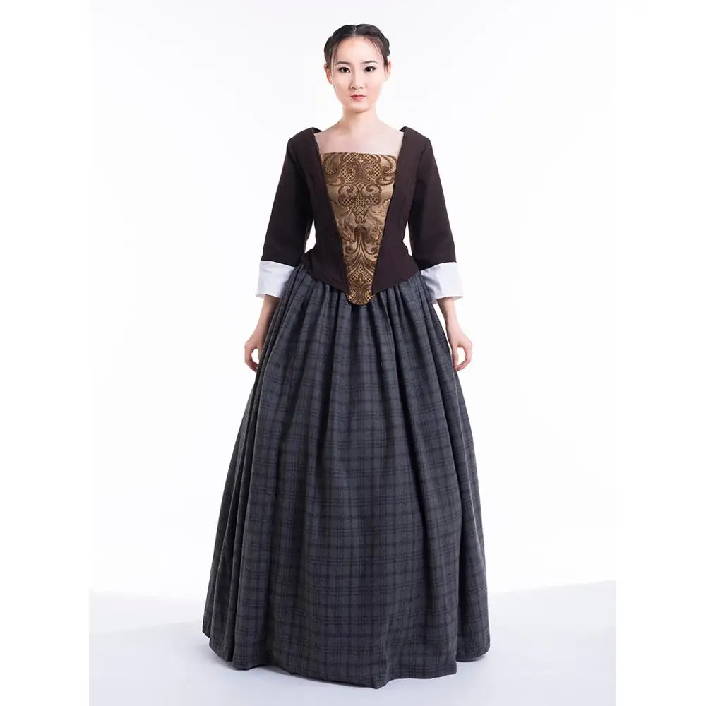 Outlander Jenny Fraser Murray Medieval Cosplay Costume - AllCosplay.com